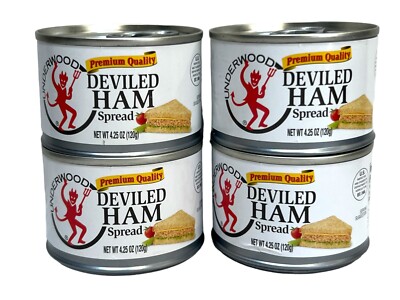 Underwood Deviled Ham Spread 4.25 oz ( 4 pack ) | eBay