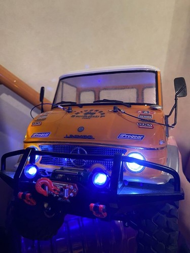 Custom Tamiya Unimog RC Truck Mercedes-Benz Remote Control Vehicle Used ...