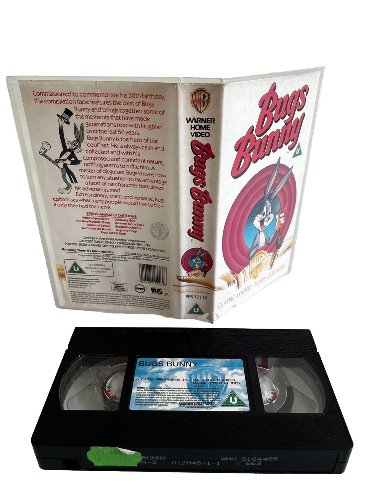 Vintage Bugs Bunny VHS Looney Tunes 1990 PAL | Grelly USA