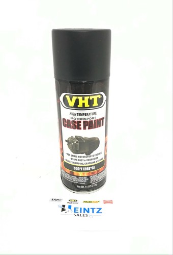 VHT SP903 High Temperature SATIN BLACK Case Paint with Ceramic - 11 oz ...