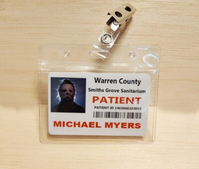 Halloween Michael Myers Warren County's Smith's Grove Sanitarium ID ...