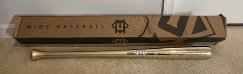 MINE Baseball "The Goat" wooden BBCOR bat with Striker Pence ...