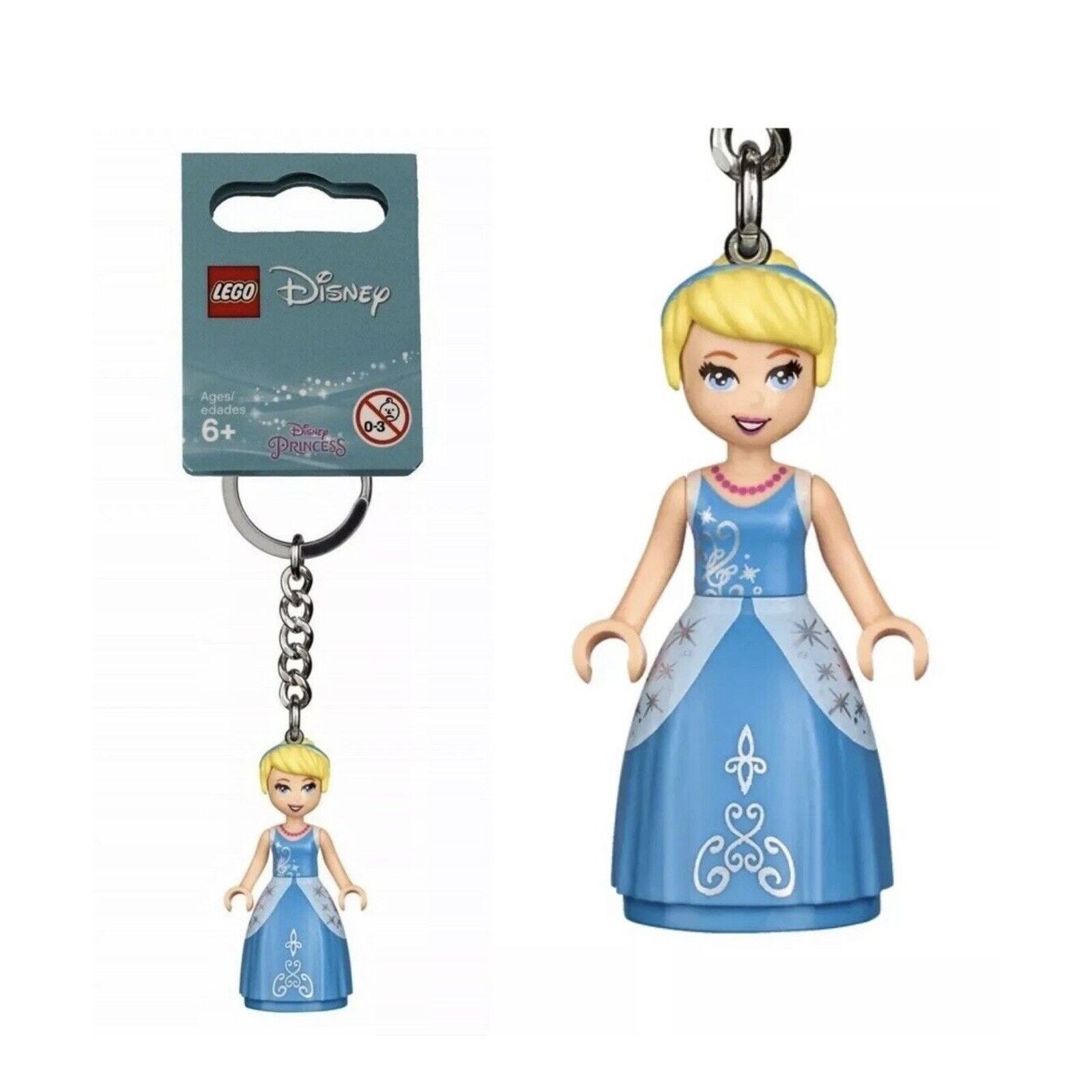 Key Chain Princess Cinderella Disney Minifigure Lego Keychain | eBay