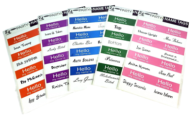 Fun Name Tags