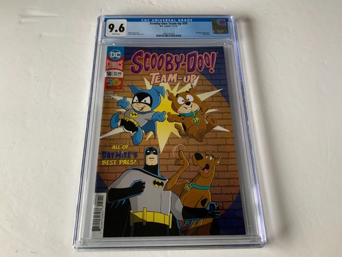 SCOOBY DOO TEAM UP 50 CGC 9.6 WHITE PAGES BATMITE BATMAN DC COMIC 2019 ...