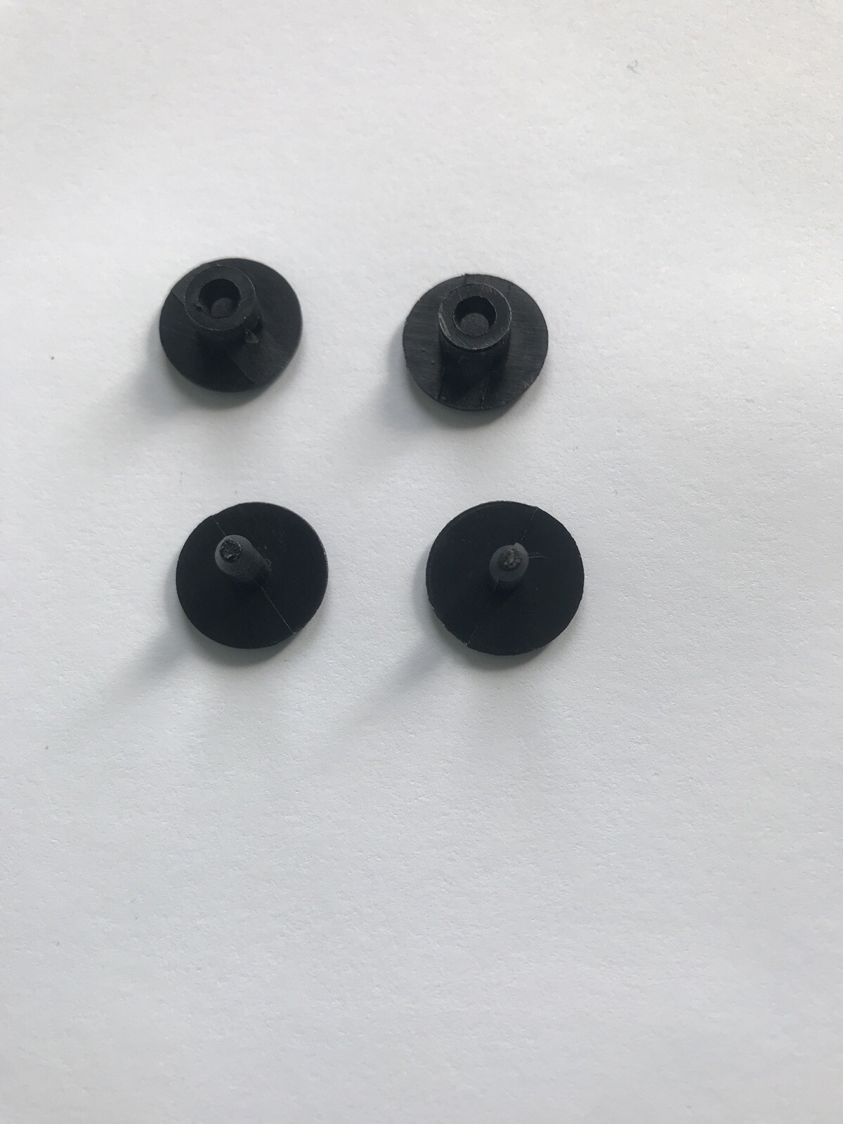2 SOLID BLACK MATTE RIVETS, BUTTON REPLACEMENT FITS CROCS FAST USA SHIP ...