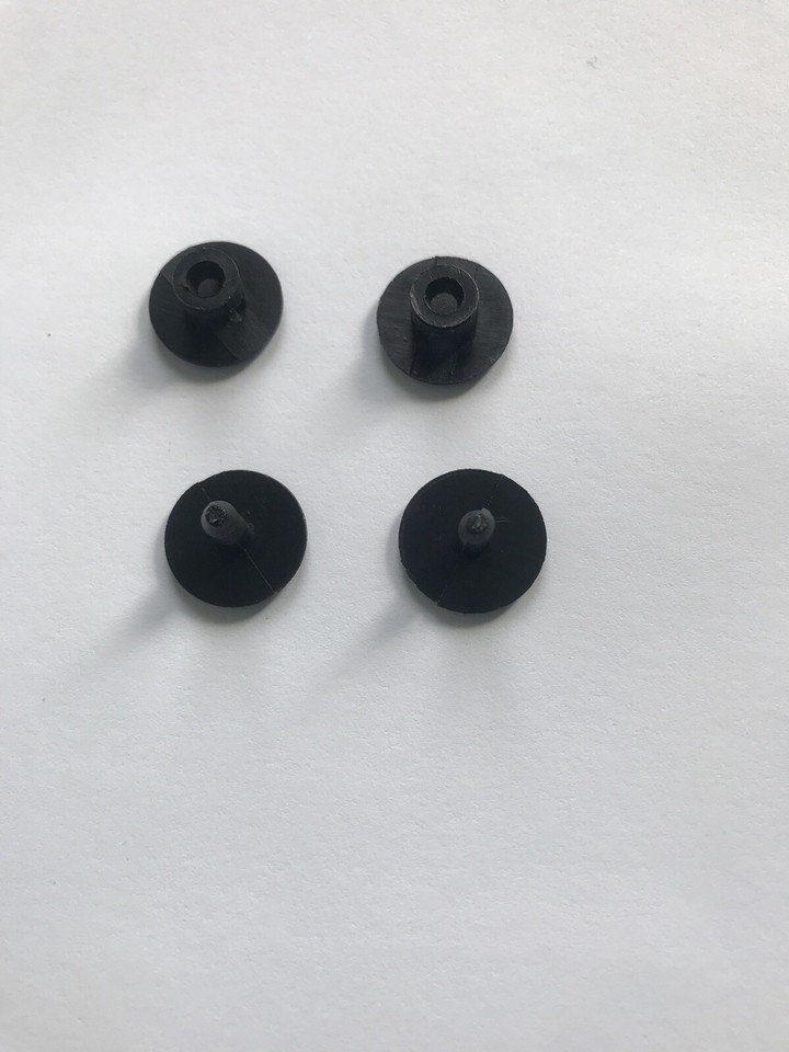 2 SOLID BLACK MATTE RIVETS, BUTTON REPLACEMENT FITS CROCS FAST USA SHIP ...