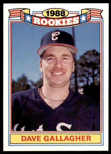 1989 Topps Rookies Dave Gallagher Baseball Cards #8 | eBay