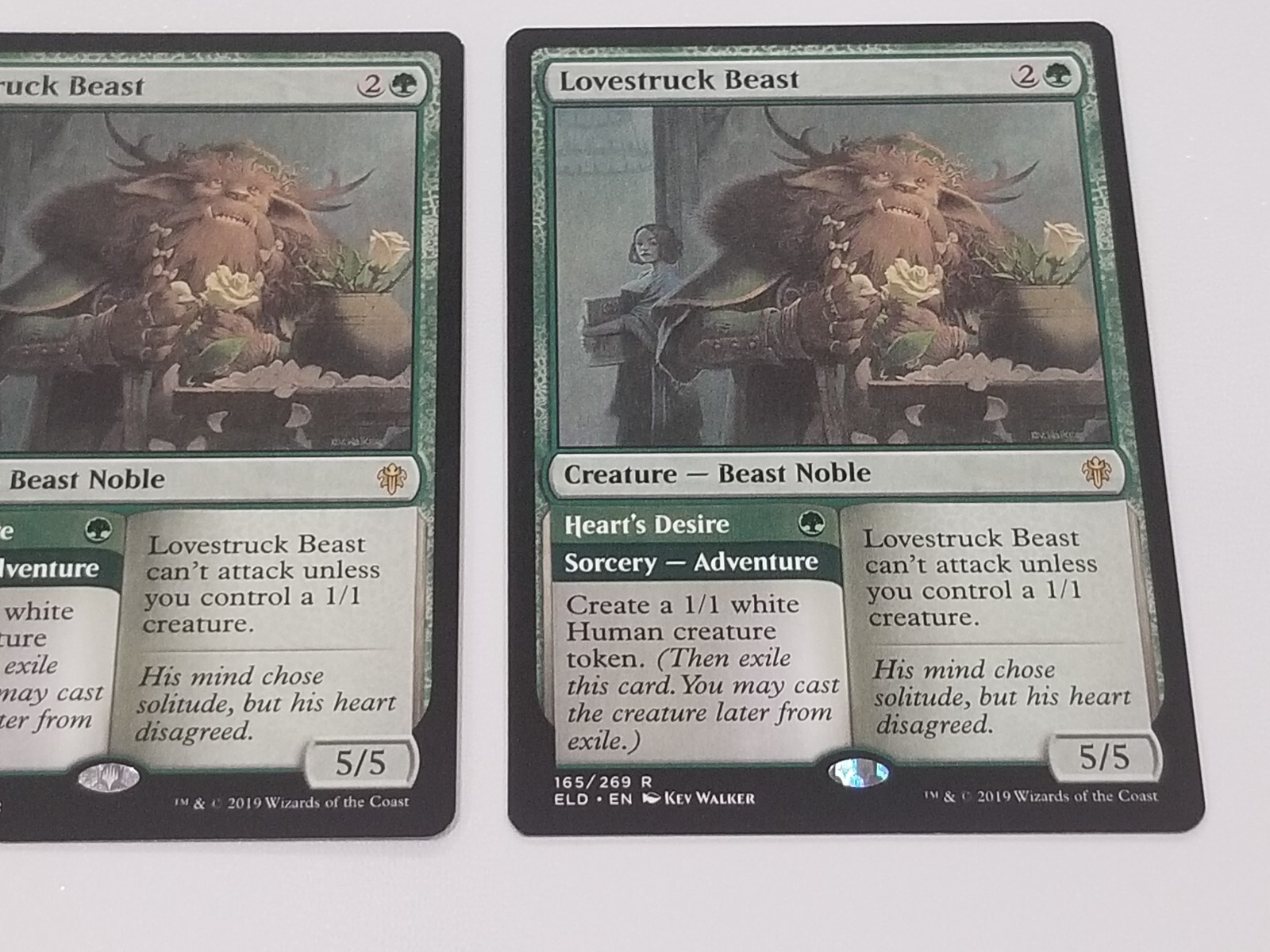 Magic ~ Lovestruck Beast (x2) [ELD-165] (Rare) - NM | eBay