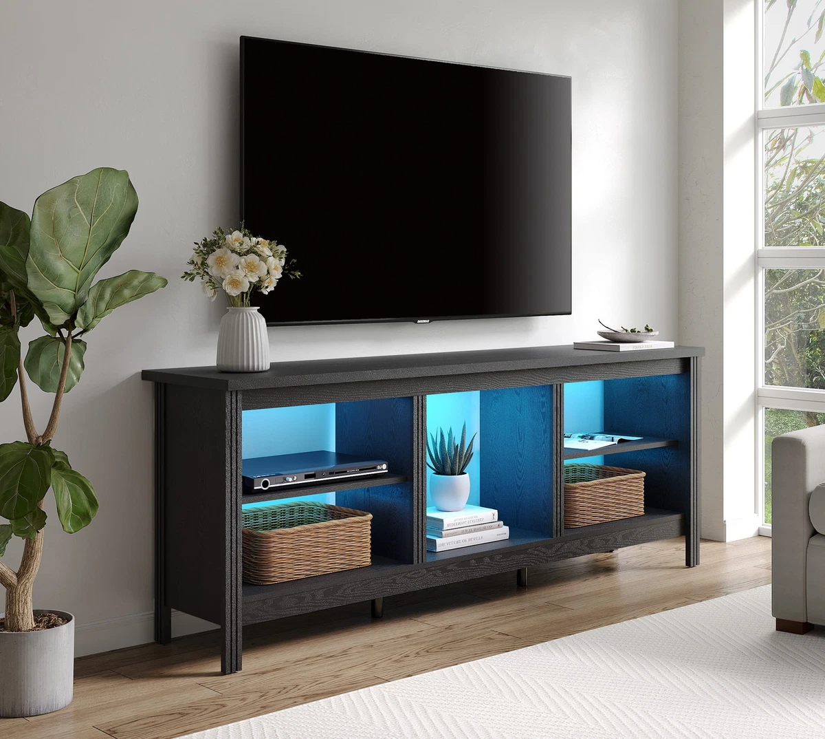 Wood Flat Screen Tv Stands