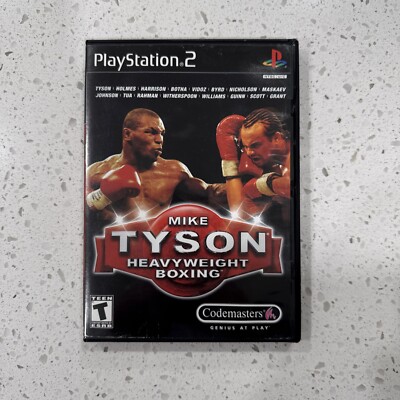 Mike Tyson Heavyweight Boxing Sony PlayStation 2 PS2 2002 767649400317 ...