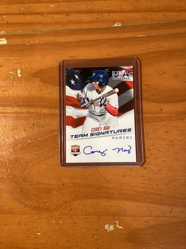 2015 Panini USA Baseball Corey Ray Autograph Card /399 | eBay