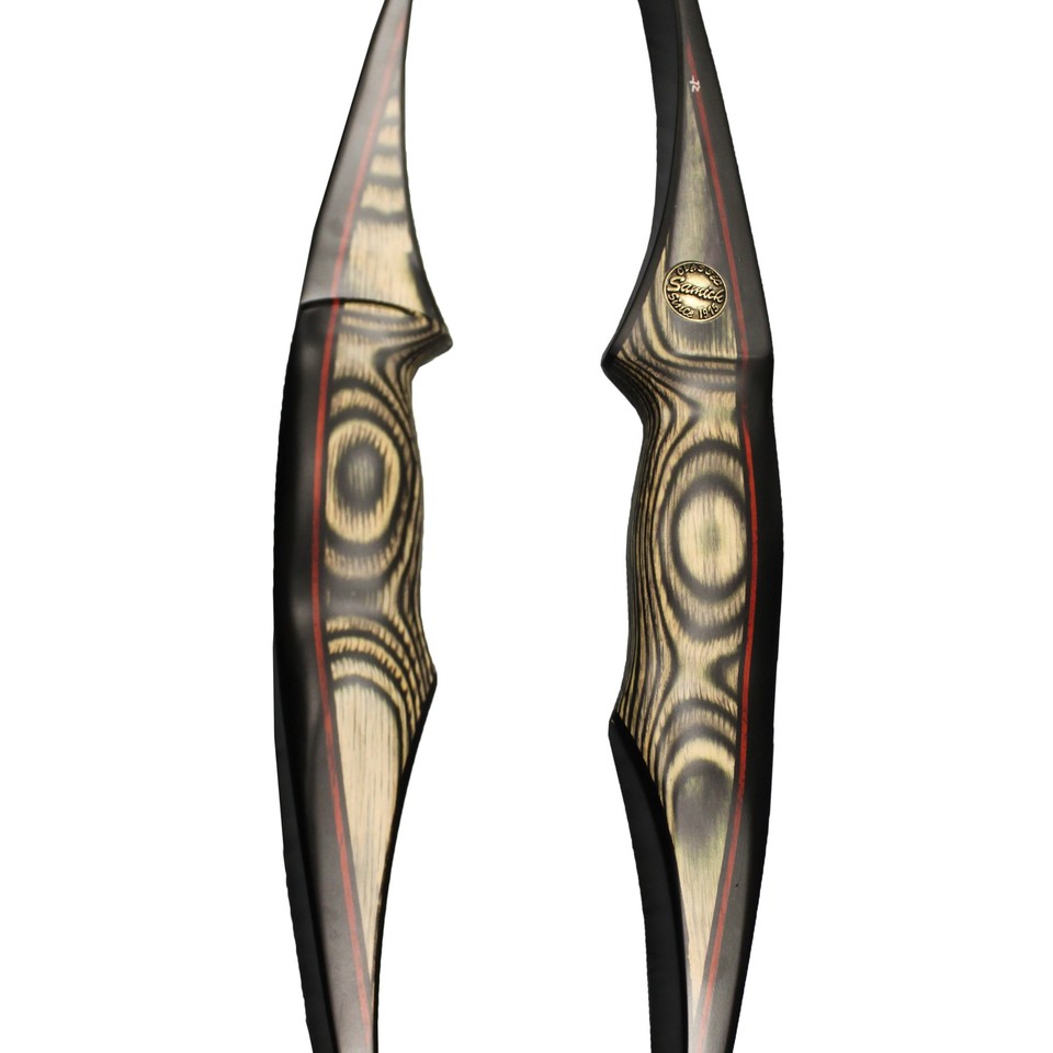 SAS Gravity 64" Premier Wooden Hunting Longbow Traditional Hunter FF ...