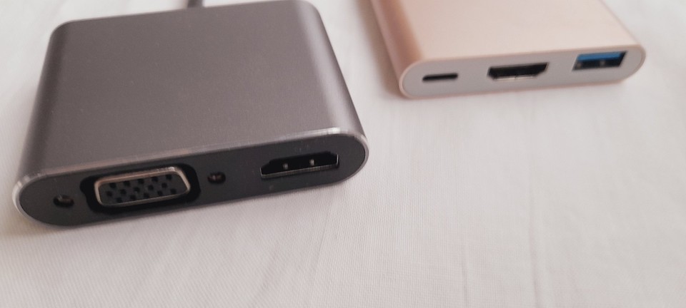 USB-C to VGA,HDMI 4K Cable Adapter – Screen Mirroring – 2 Pieces | eBay UK