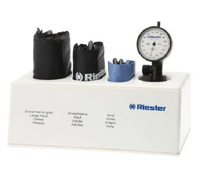 NEW Riester 1260 R1 Shock-Proof Blood Pressure Aneroid with Storage Box ...