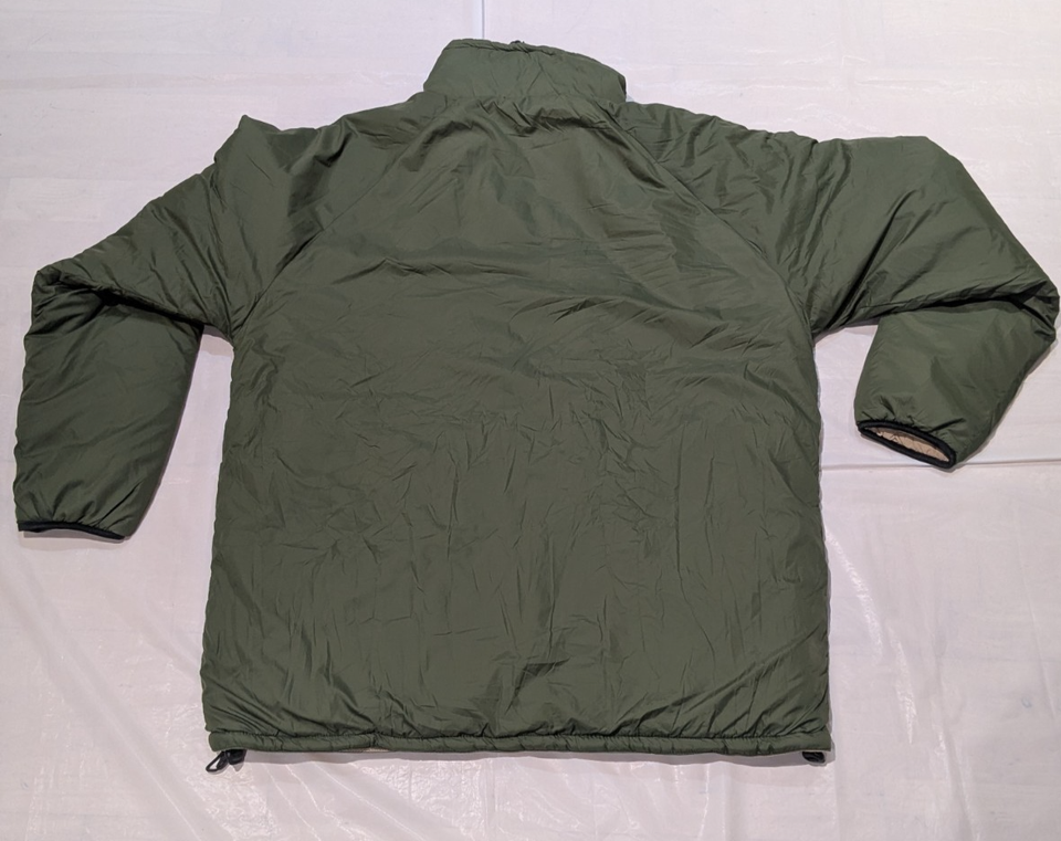 British Army, cold weather Thermal Softie Jacket Reversible Olive Green ...