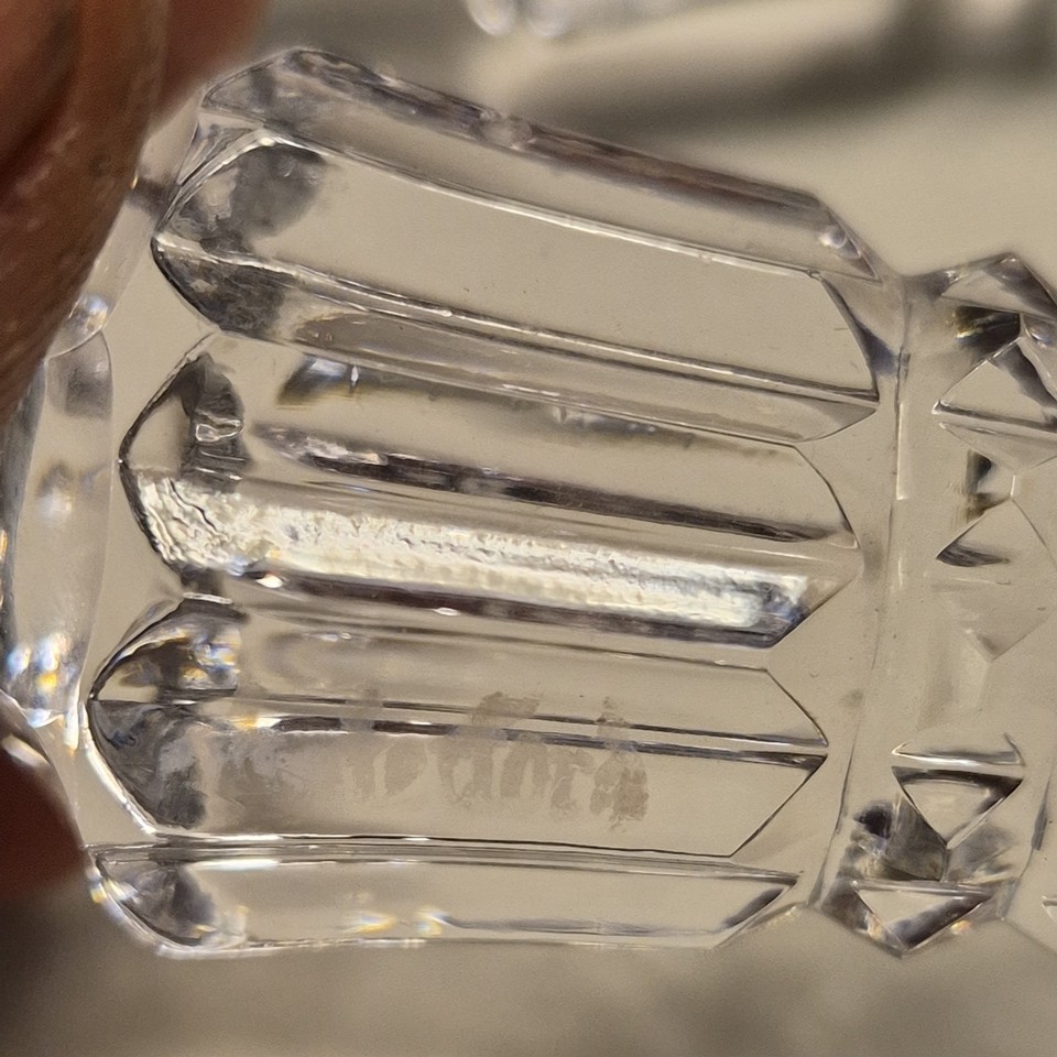 Pair of Irish Waterford Crystal Salad Servers. Lismore Pattern. New ...