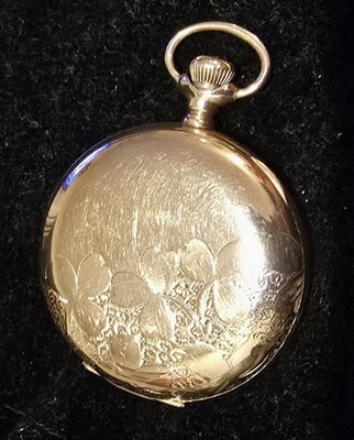 WALTHAM 1899 14K/20yr 42mm Pocket Watch In KEYSTONE CASE | eBay