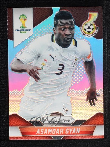 2014 Panini Prizm World Cup Silver Prizm Asamoah Gyan #98 | eBay