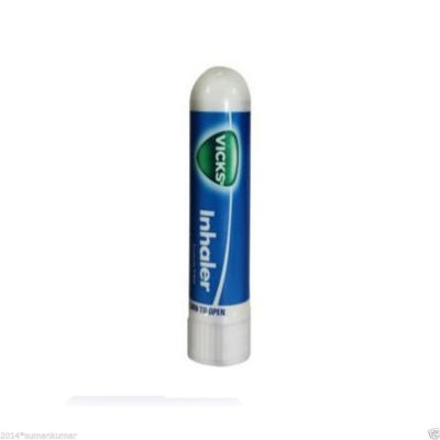 3Pcs.Vicks Inhaler Nasal Congestion Cold Allergy Blocked Stuffy Nose ...