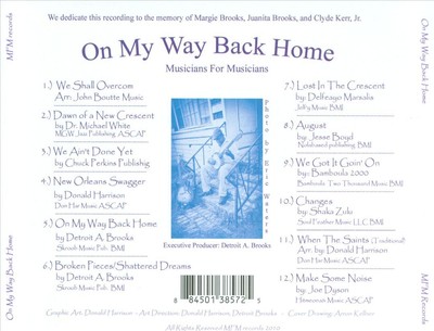 VARIOUS ARTISTS - ON MY WAY BACK HOME NEW CD 884501385725| eBay