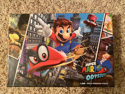 Super Mario Puzzle Snapshots 1000 Piece Premium Puzzle Nintendo Odyssey ...