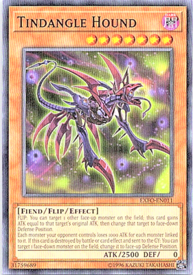 Tindangle Hound EXFO-EN011 Yu-Gi-Oh! Card Light Play Unlimited | eBay