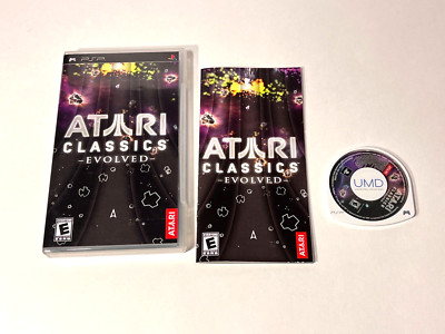 2007 Atari Classics: Evolved PSP Video Game complete in box w/ manual ...