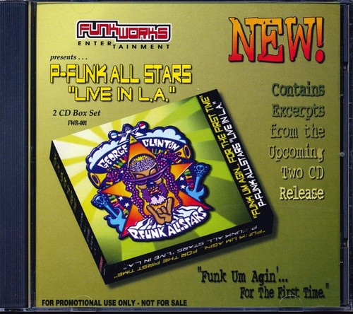 CD P-Funk All Stars With George Clinton - Funk Em Agin For The First ...