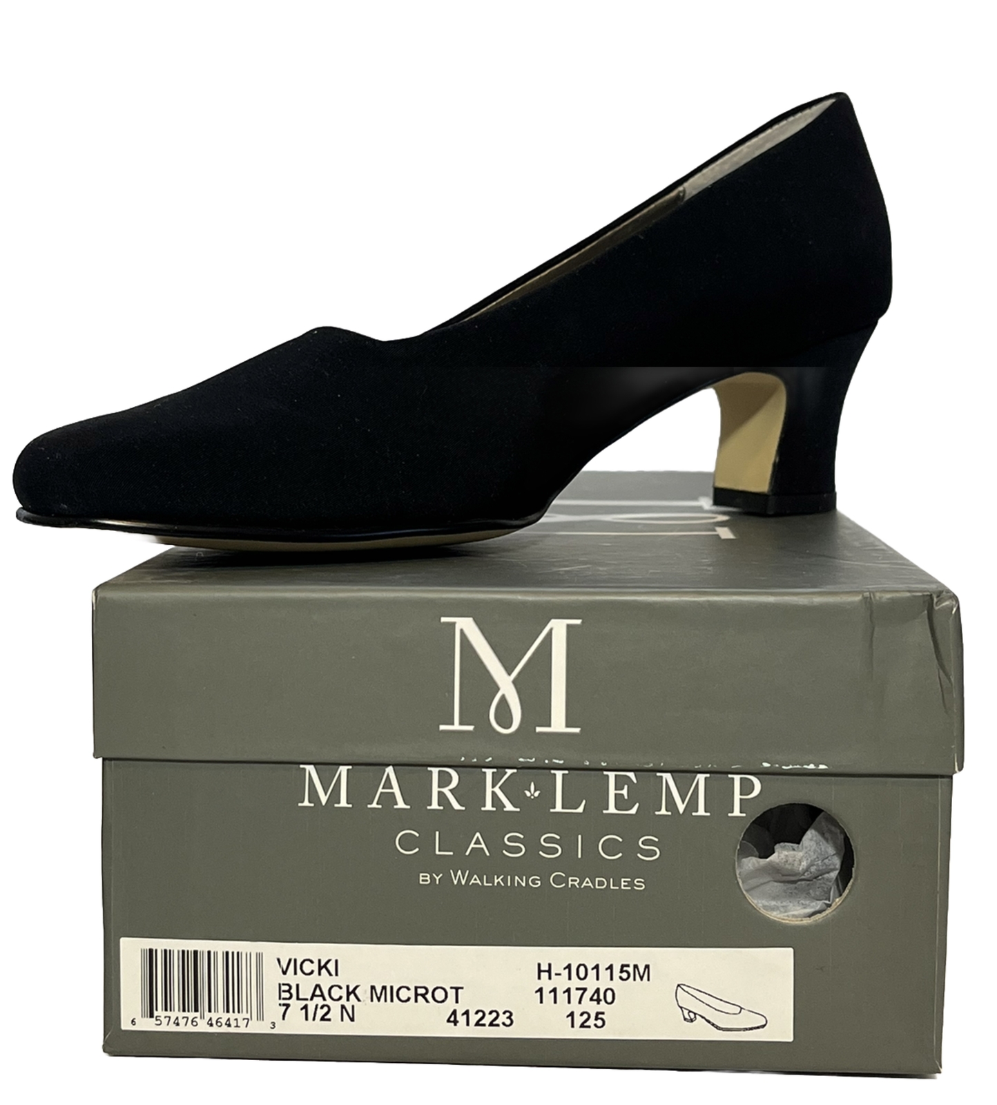 NIB Mark Lemp Classics by Walking Cradles Womens Vicki Pumps 7.5 N ...