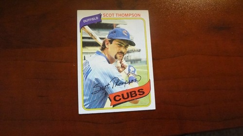1980 TOPPS # 574 SCOTT THOMPSON BASEBALL CARD | eBay