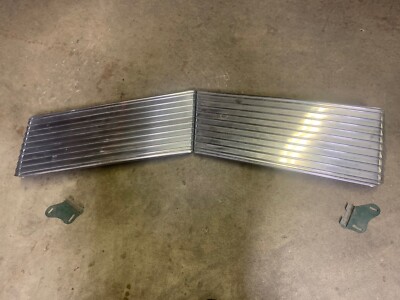 Vintage Aluminum Ribbed Exterior Sun visor Hot Rod Rat Pickup Truck | eBay