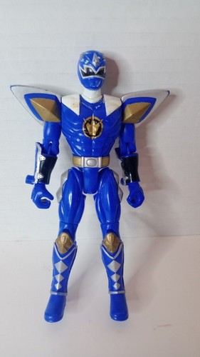 Power Rangers Dino Thunder Blue Quadro-Battlized Action Figure - Very ...