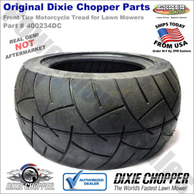 Dixie Chopper Front Tire Motorcycle Tread 15x6.00-8 / 400234 | eBay