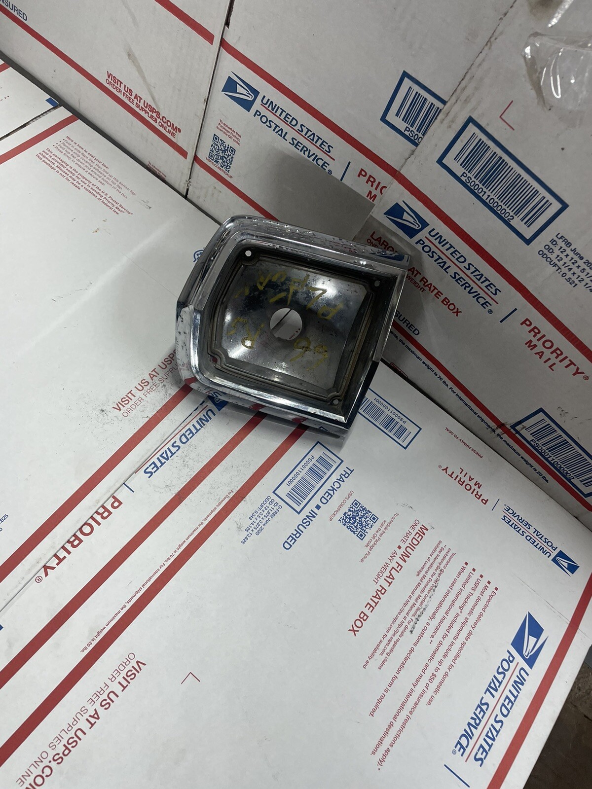 1966 Only Rare PLYMOUTH SPORT FURY RH TAILLIGHT Bucket Good OEM 2606162 ...