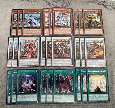 Swordsoul Deck Core Maze of the Master All N/M Yugioh MZTM | eBay