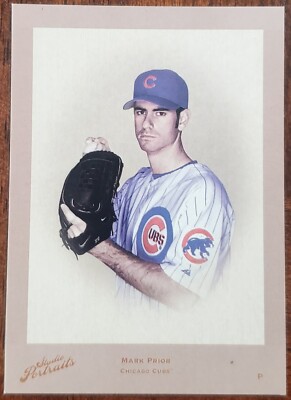 2005 DONRUSS STUDIO MARK PRIOR PORTRAITS SEPIA SP /35 CARD #SP-86 NM/MT ...