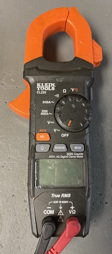 KLEIN TOOLS CL220 400A AC DIGITAL CLAMP METER | eBay