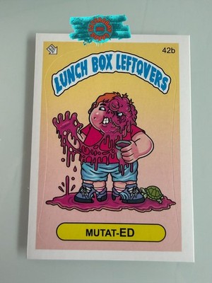 LUNCH BOX LEFTOVER: Mutat-ed SSFC Series 2 DIE-CUT Sticker 42b GPK card ...