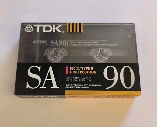 CASSETTE AUDIO K7 TAPE CASSETTE TDK SA90 90 MINUTES TYPE II HIGH ...