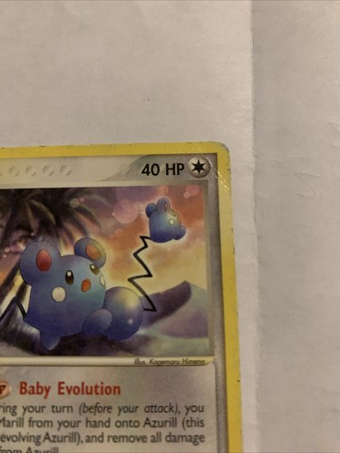 Azurill Pokemon Card TCG 2003 EX Sandstorm 31/100 | eBay