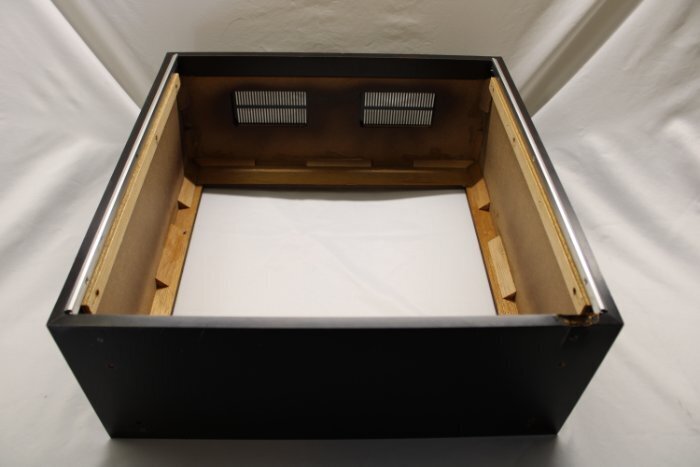 TEAC X-2000R 1000R REAR BACK WOOD WOODEN CASE COVER CASE CABINET READ ...