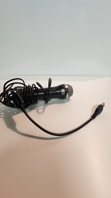 Rock Band USB Microphone Wii Playstation 2 3 PS2 PS3 Xbox 360 Logitech ...