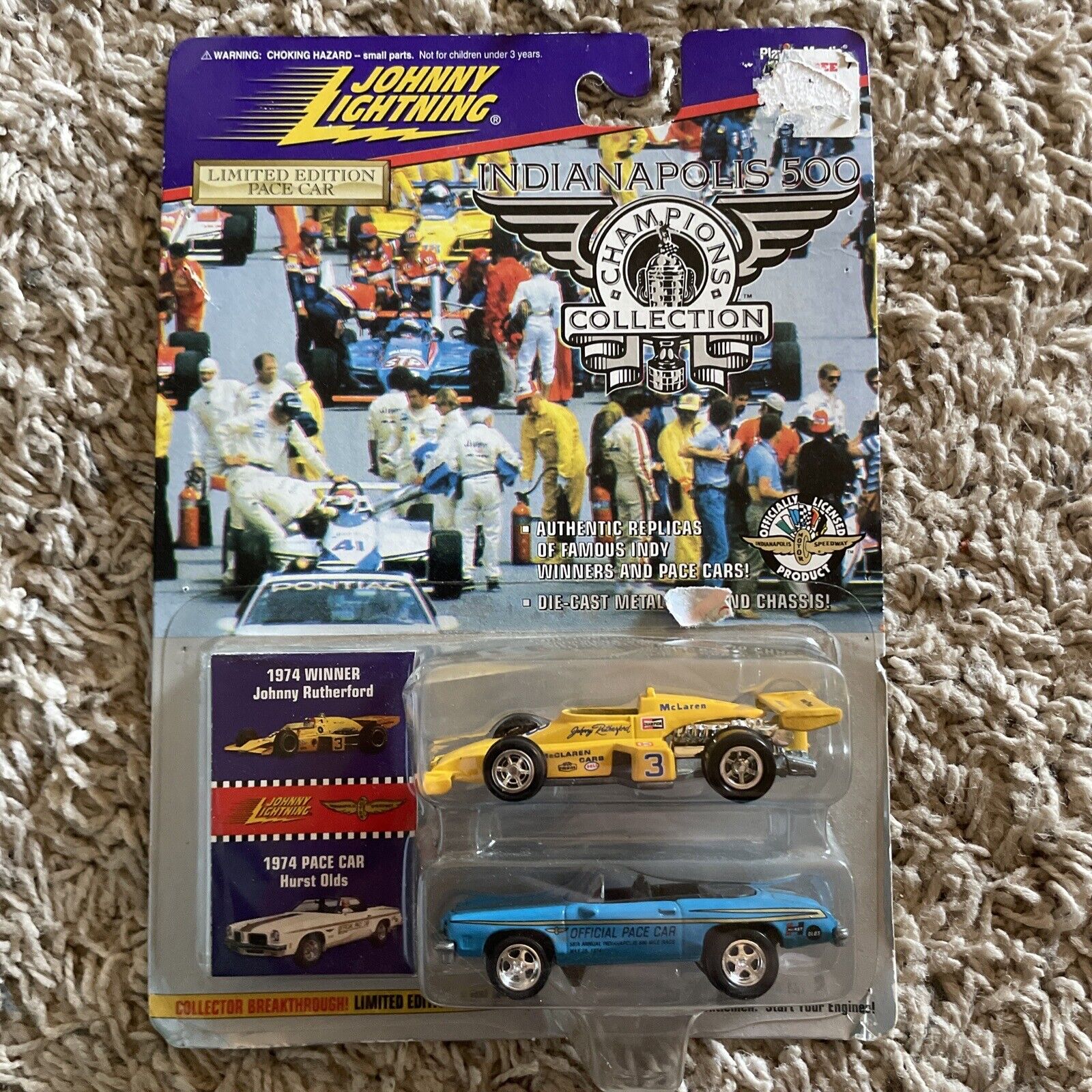 Johnny Rutherford Limited Collector Edition Johnny Lightning 1/64 ...
