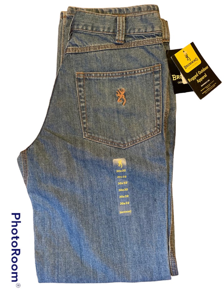 Browning Jeans 30x32 style BR12951.165 100% Cotton NWT | eBay