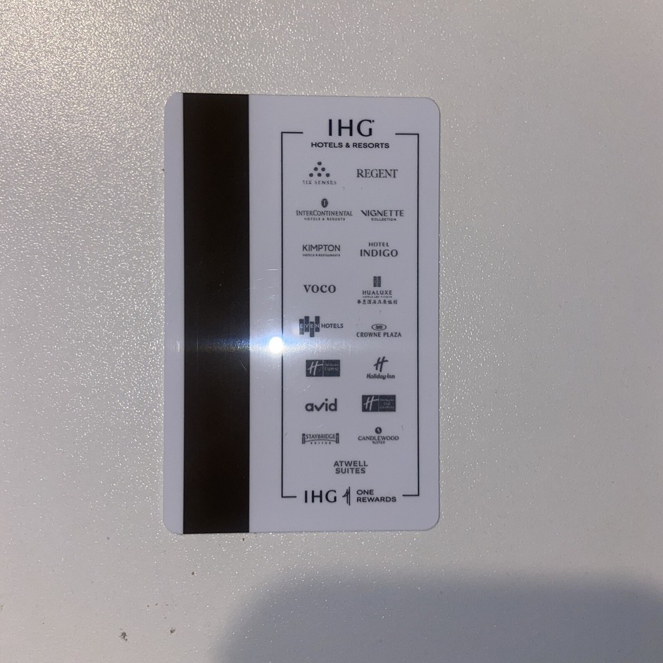 IHG Hotel Room Key Card, Holiday Inn IHG Rewards Card | eBay