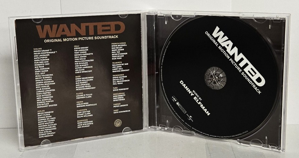 Wanted - Original Soundtrack (CD, 2008) 780163402124| eBay