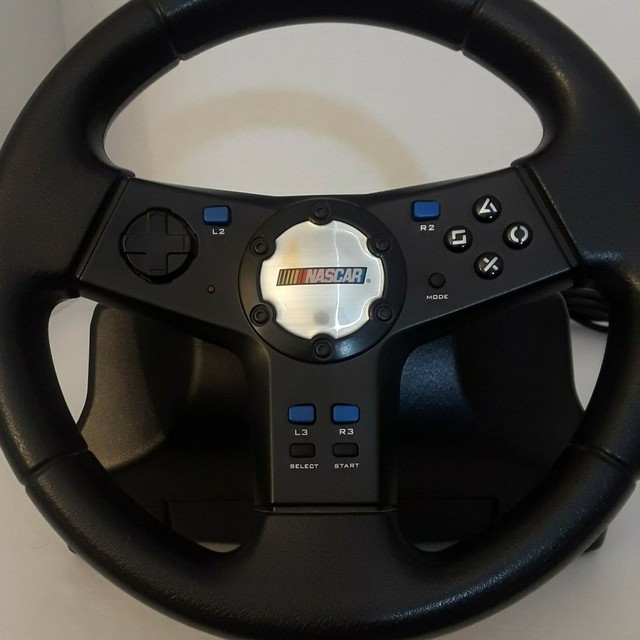 NASCAR Sim Racing, PC 2005, Steering Wheel only. No foot pedals. 12 ...