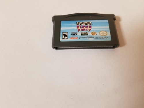Cartoon Network Block Party Nintendo Gameboy Advance GBA Authentic | eBay