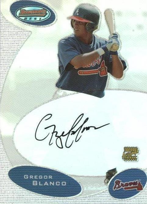 2003 Bowman's Best - Gregor Blanco #BB-GB (AU, RC) for sale online | eBay
